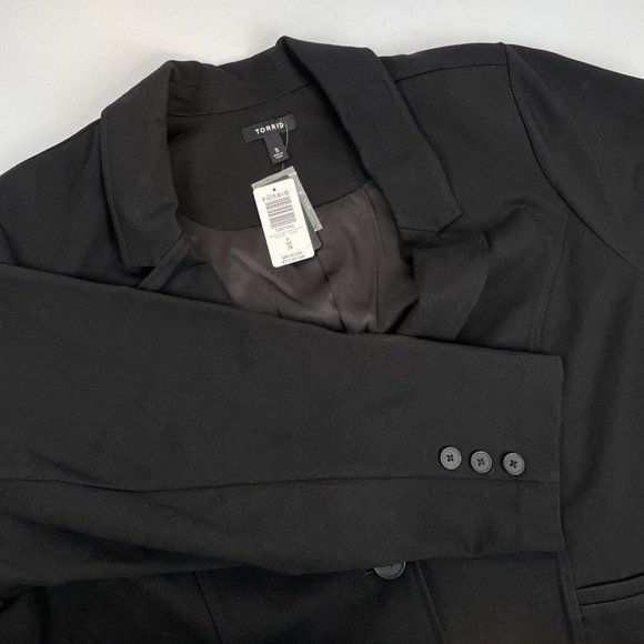 torrid | Jackets & Coats | Torrid Blazer Womens Size 5x Black ...